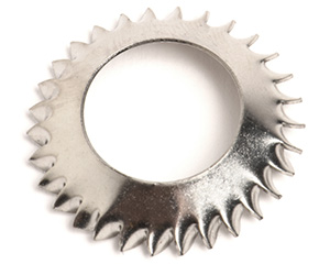 Countersunk External Tooth Washers DIN 6798V